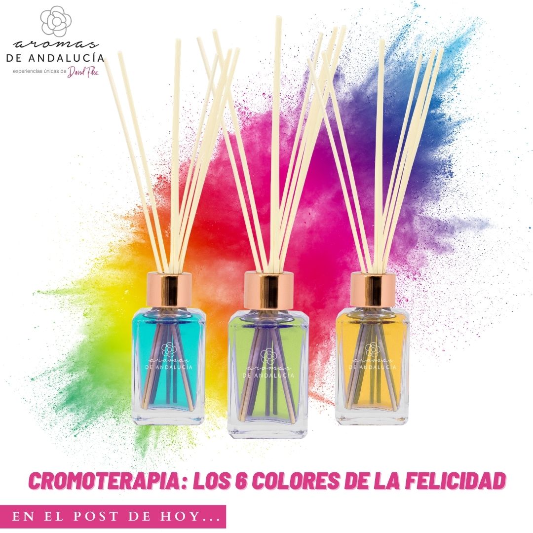 Los 6 colores de la felicidad: cromoterapia