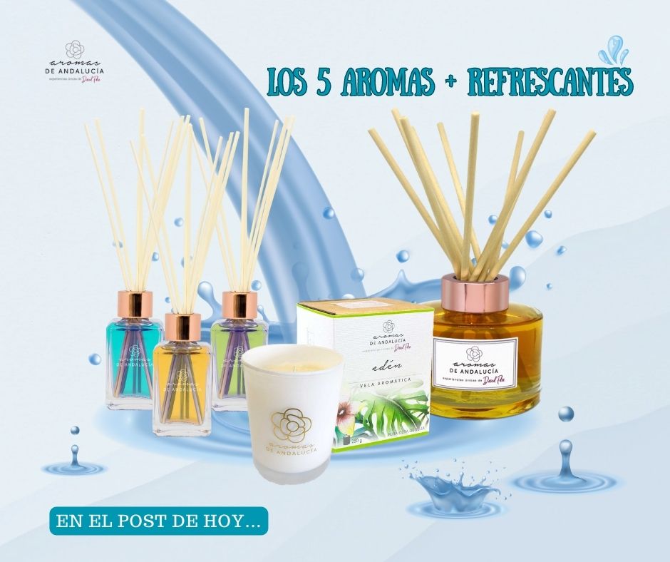 Los 5 aromas más refrescantes para tu hogar